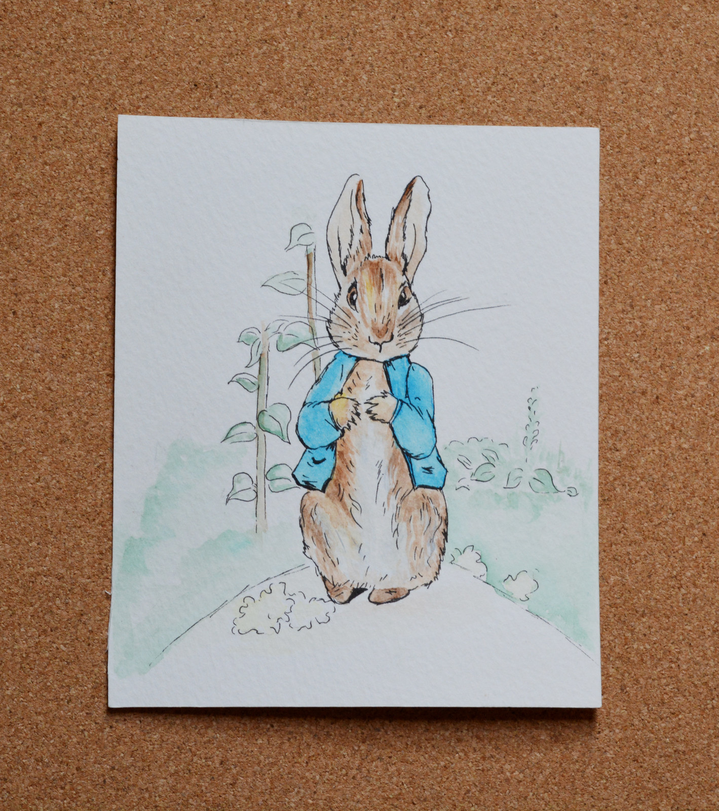 how to draw benjamin rabbit