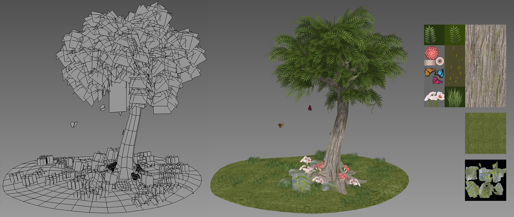 ArtStation - Forest Scene