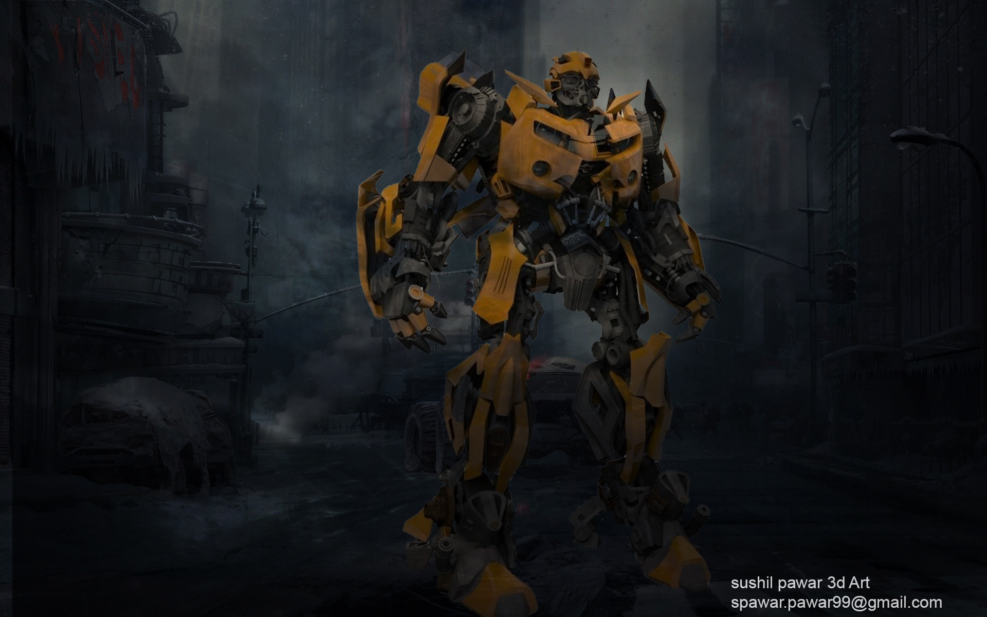 ArtStation - Bumble bee