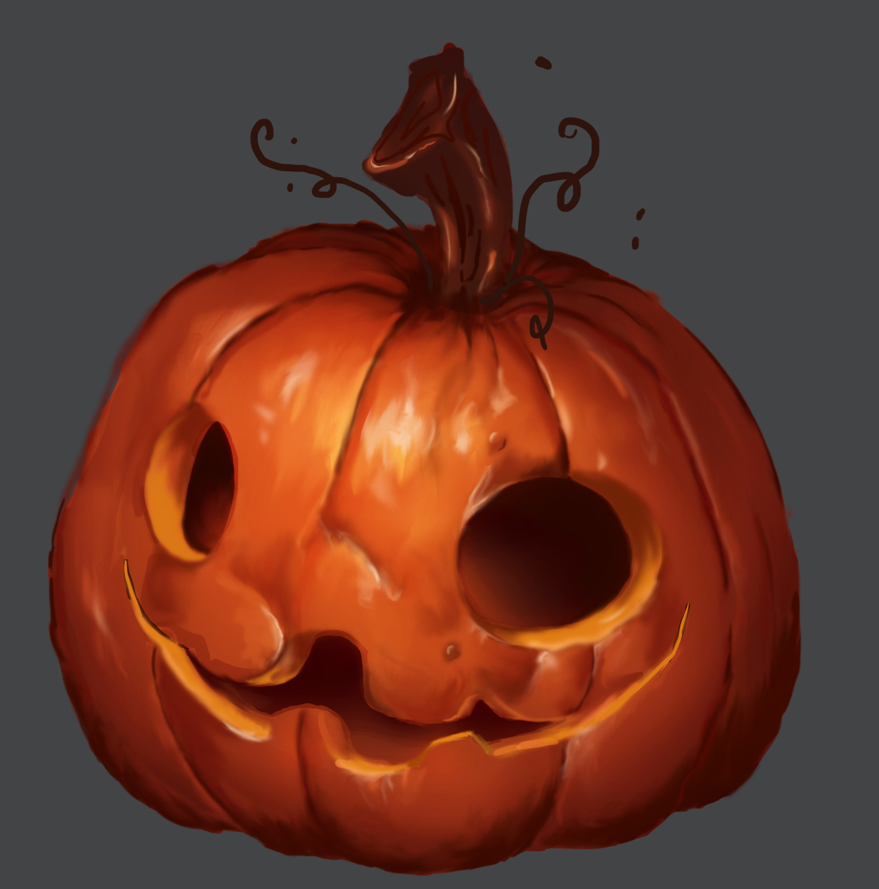 ArtStation - [ Digital Painting ] Pumpkin