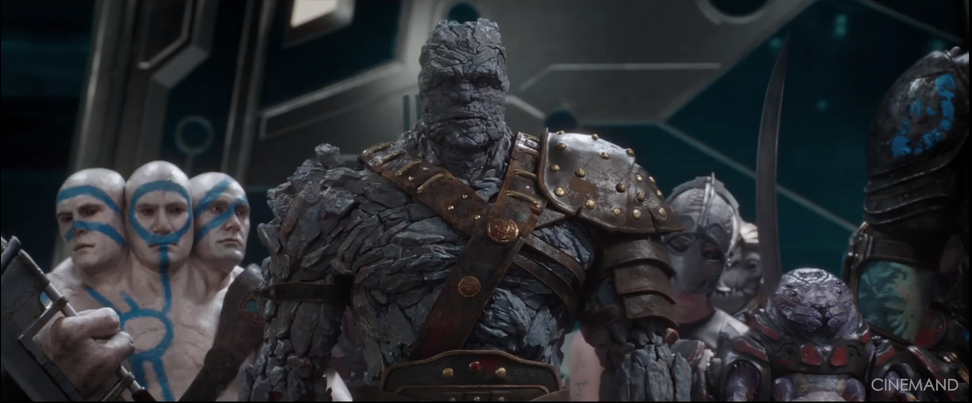 Oscar Gimenez Portfolio - Korg & DoughBoy (Thor Ragnarok characters)