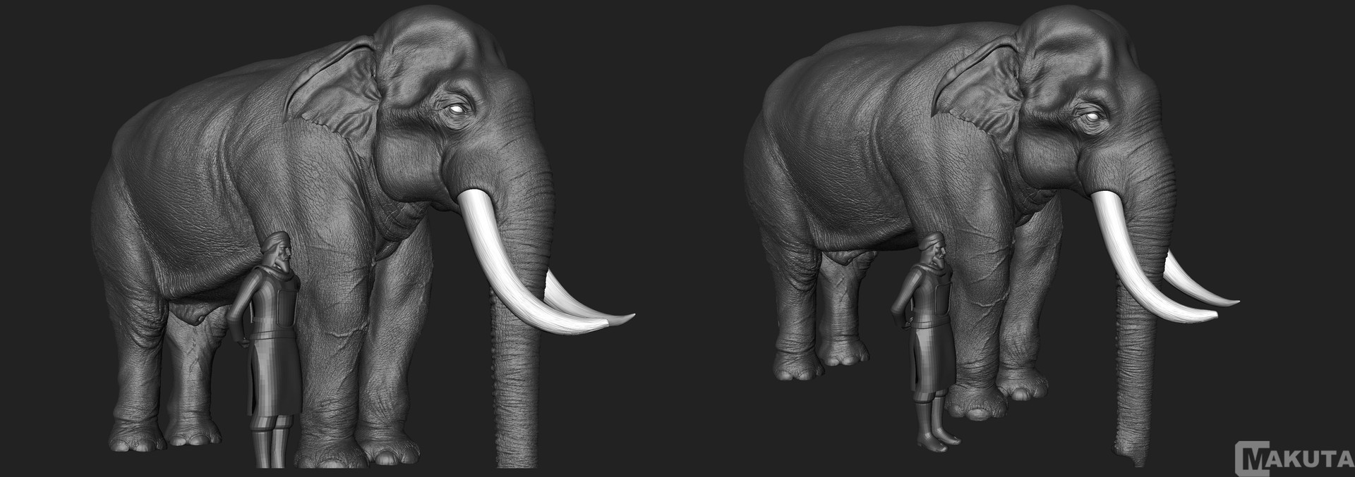 Chandrakanth paladhi - Baahubali beginning Elephant and Breakdown