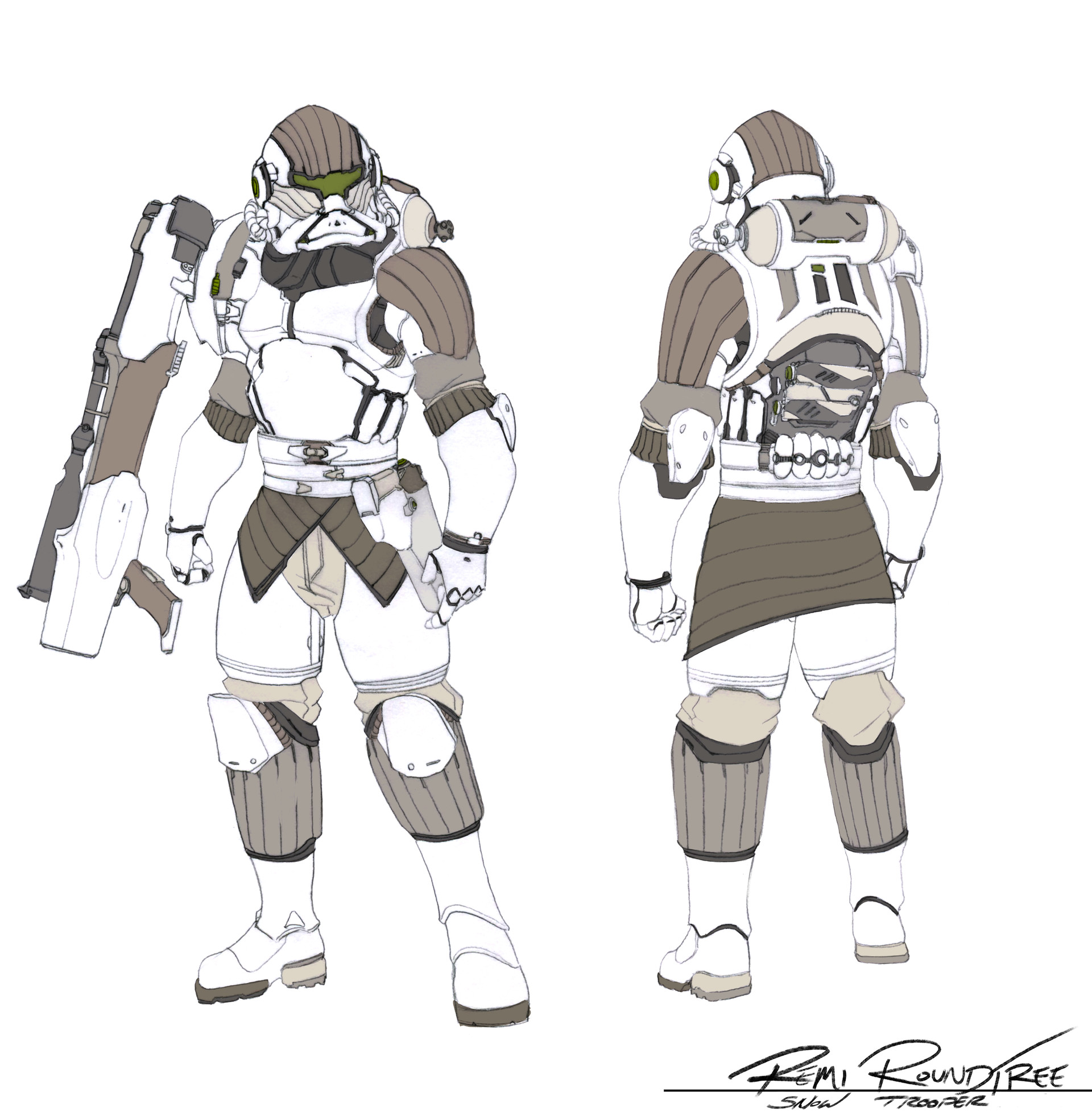 ArtStation - Snow Trooper