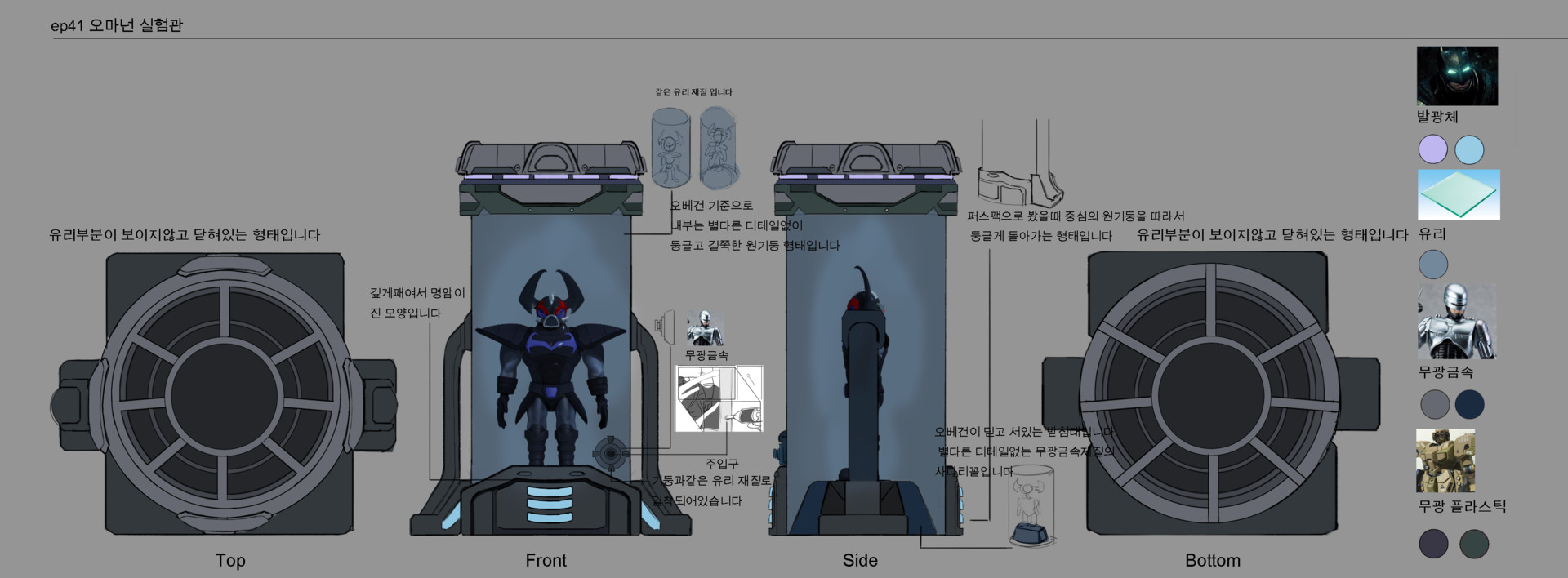 ArtStation - A villain's experiment for 'Capsule boy season2'