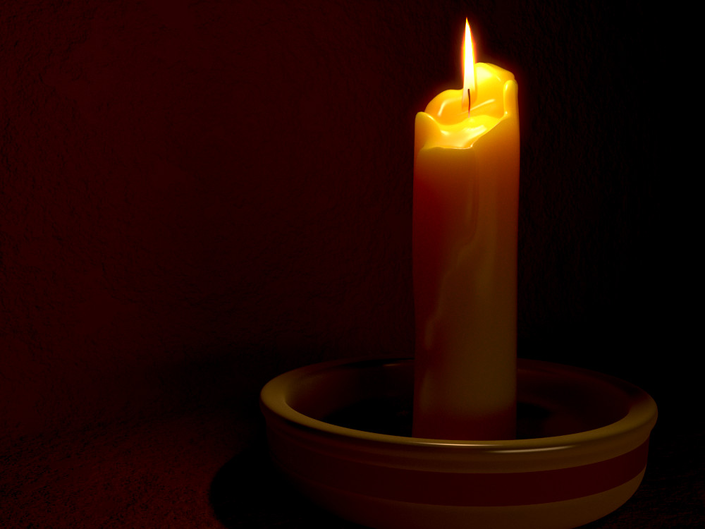 ArtStation - Candle Light Render