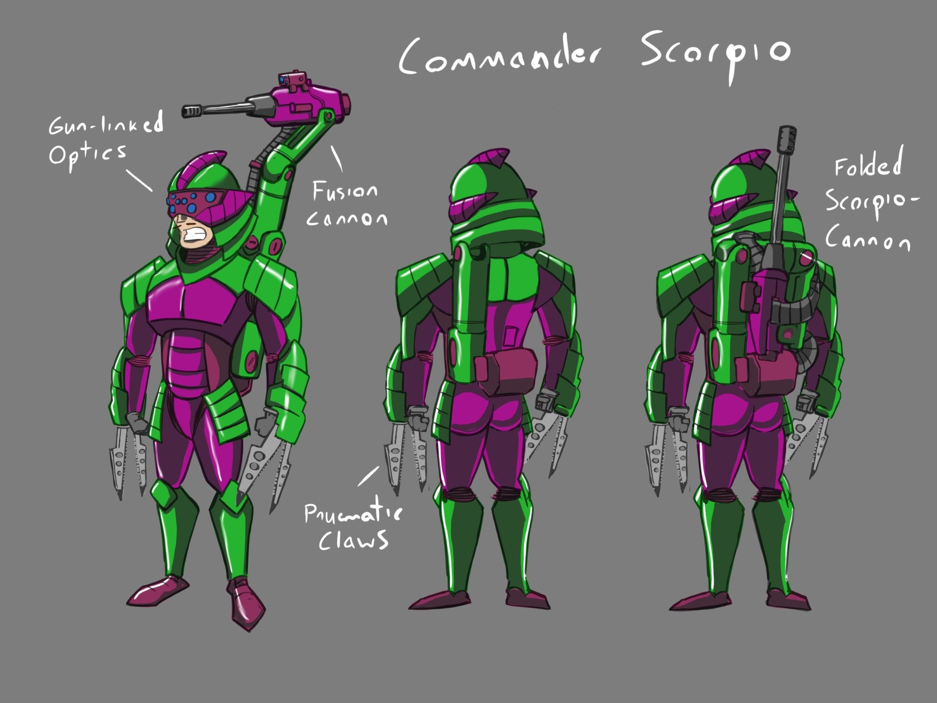 ArtStation - Commander Scorpio