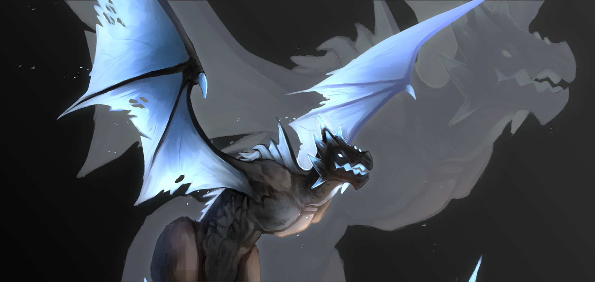 ArtStation - Ice Wyvern character Design