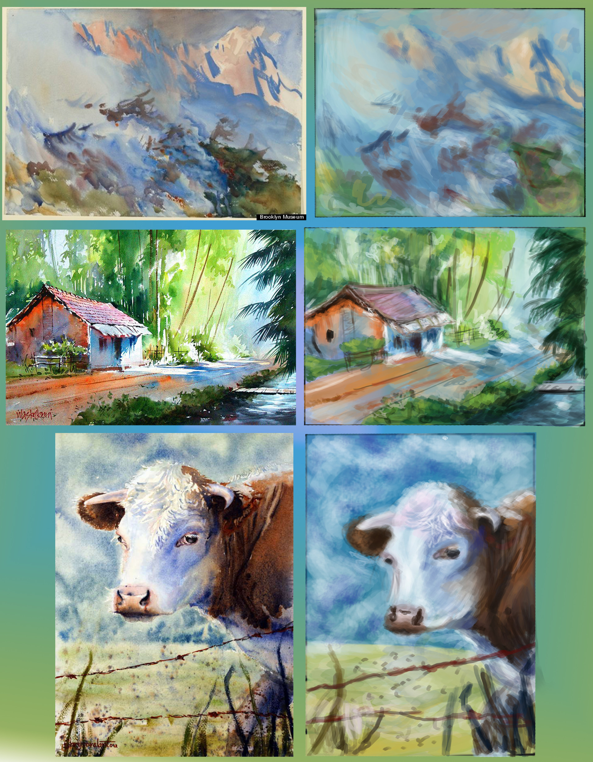 ArtStation - color study