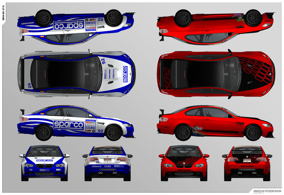 Mike Hayes - Livery Designs for Ghost Games (NFS: Rivals)