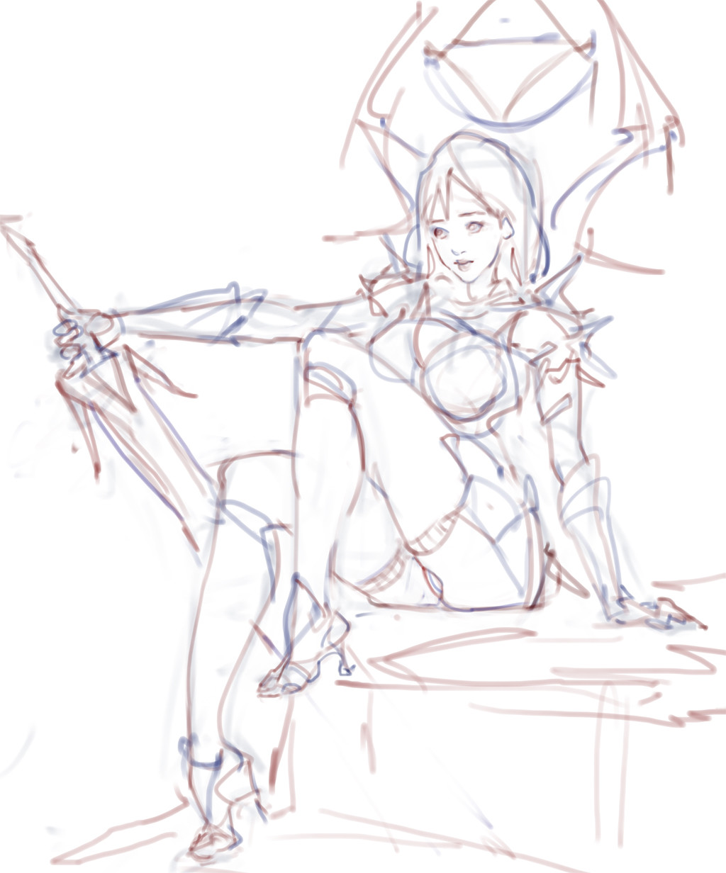 Nico Wright - Daily sketches for a half of year