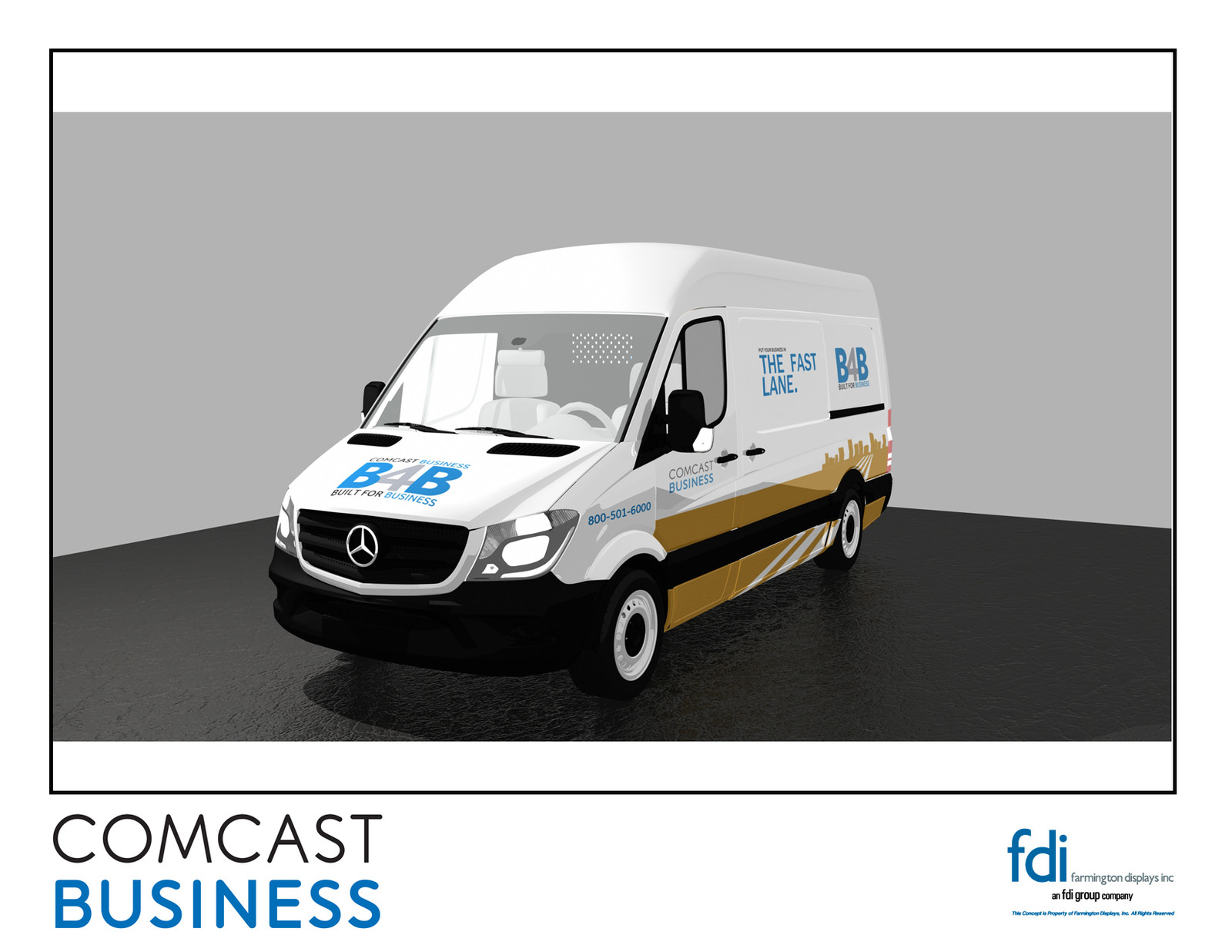 David Hobson - Comcast Van