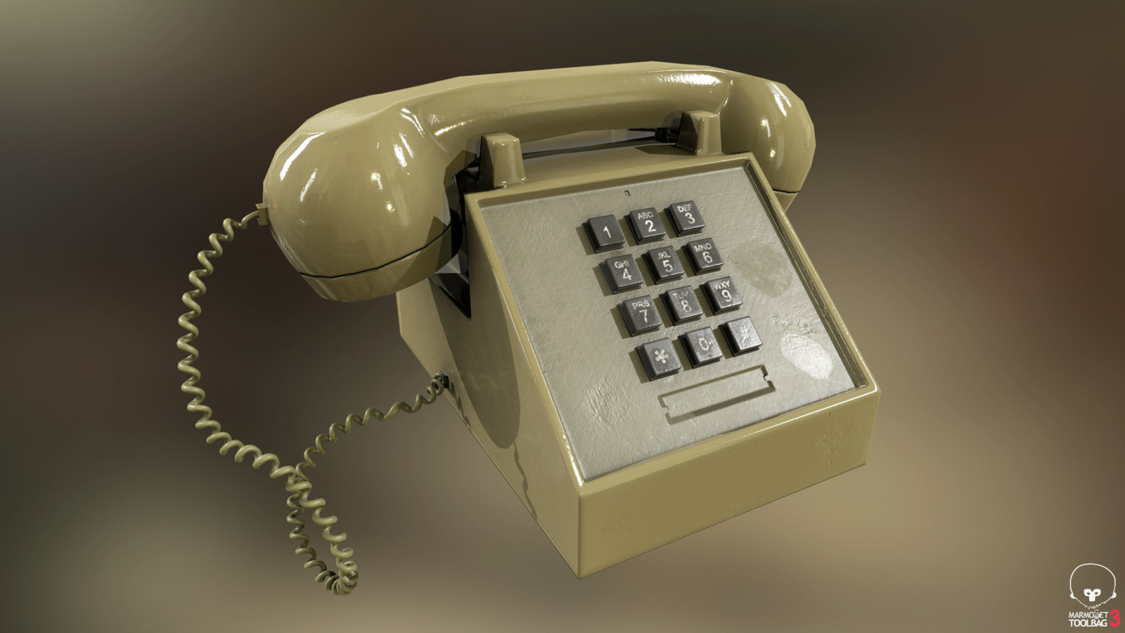 Dennis Mihalatos - 80's Worn Touch Tone Phone