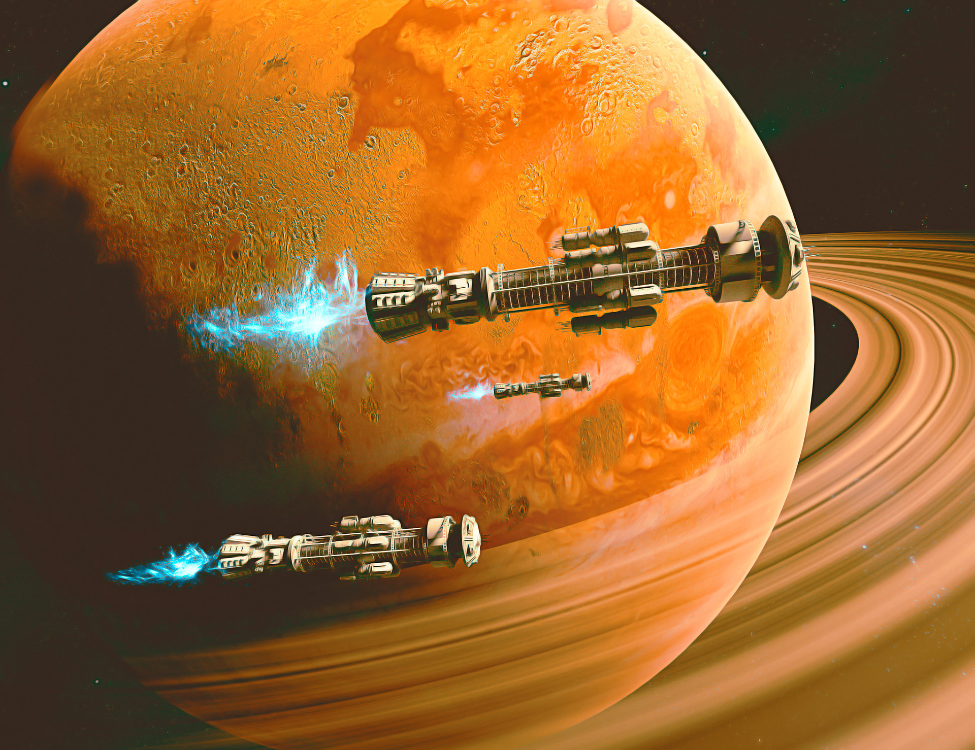 ArtStation - Interstellar space explorer