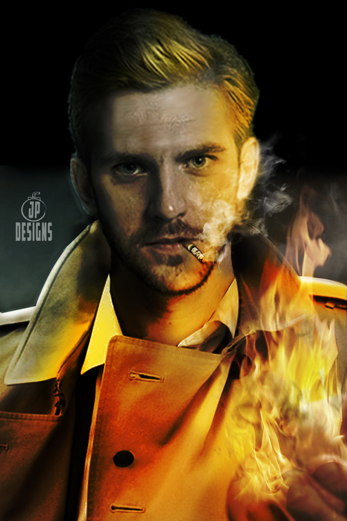 ArtStation - Dan Stevens as John Constantine