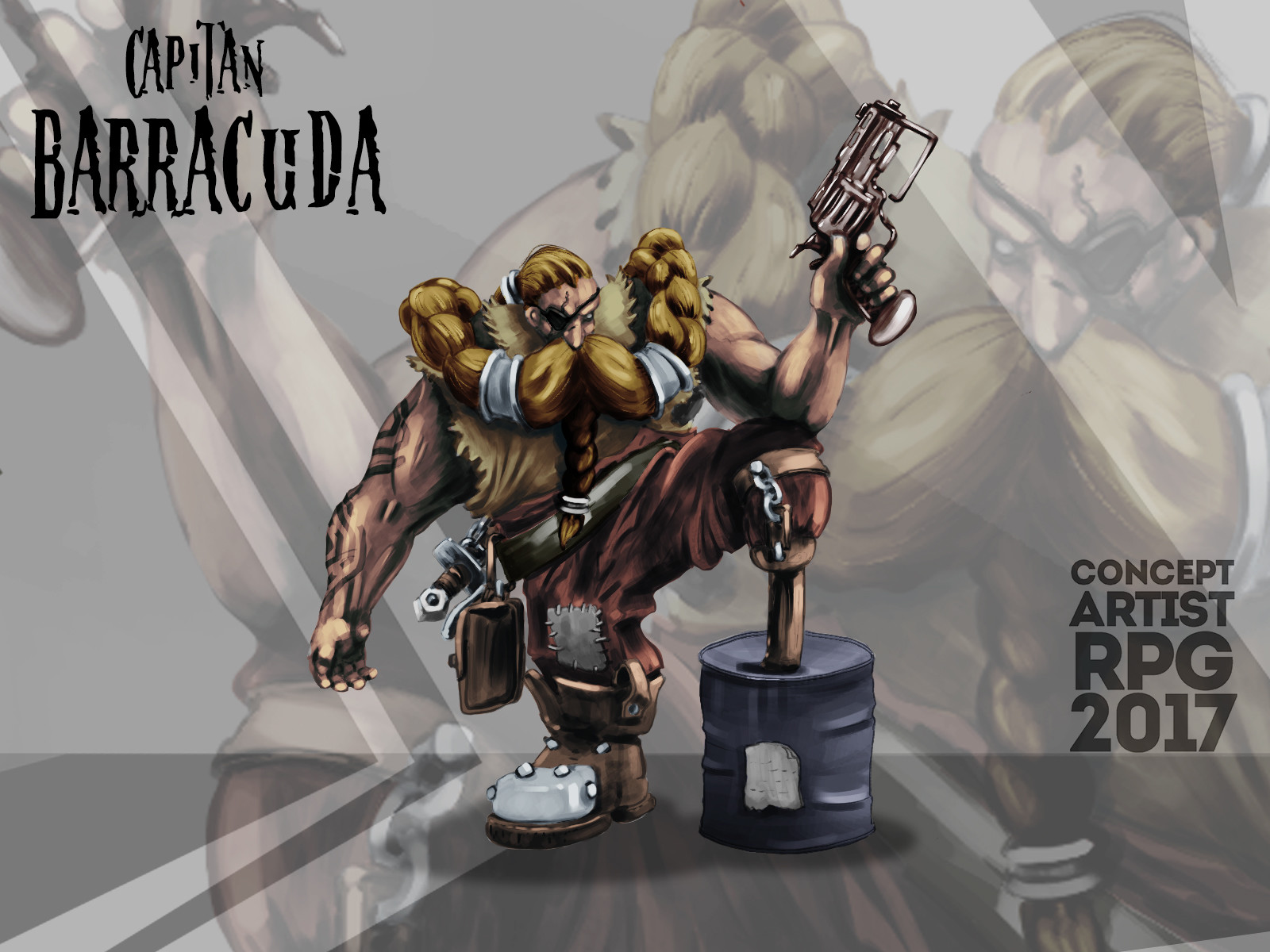 Pavel Filippov - Post-apocalyptic world of pirates