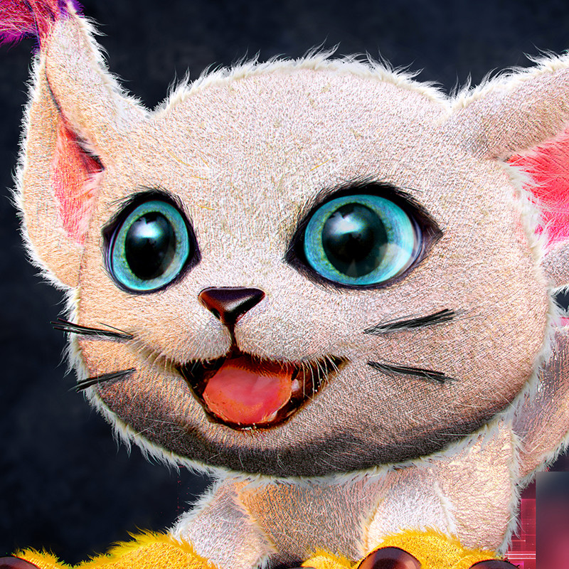 Kai Kiat - Realistic Digimon: Tailmon