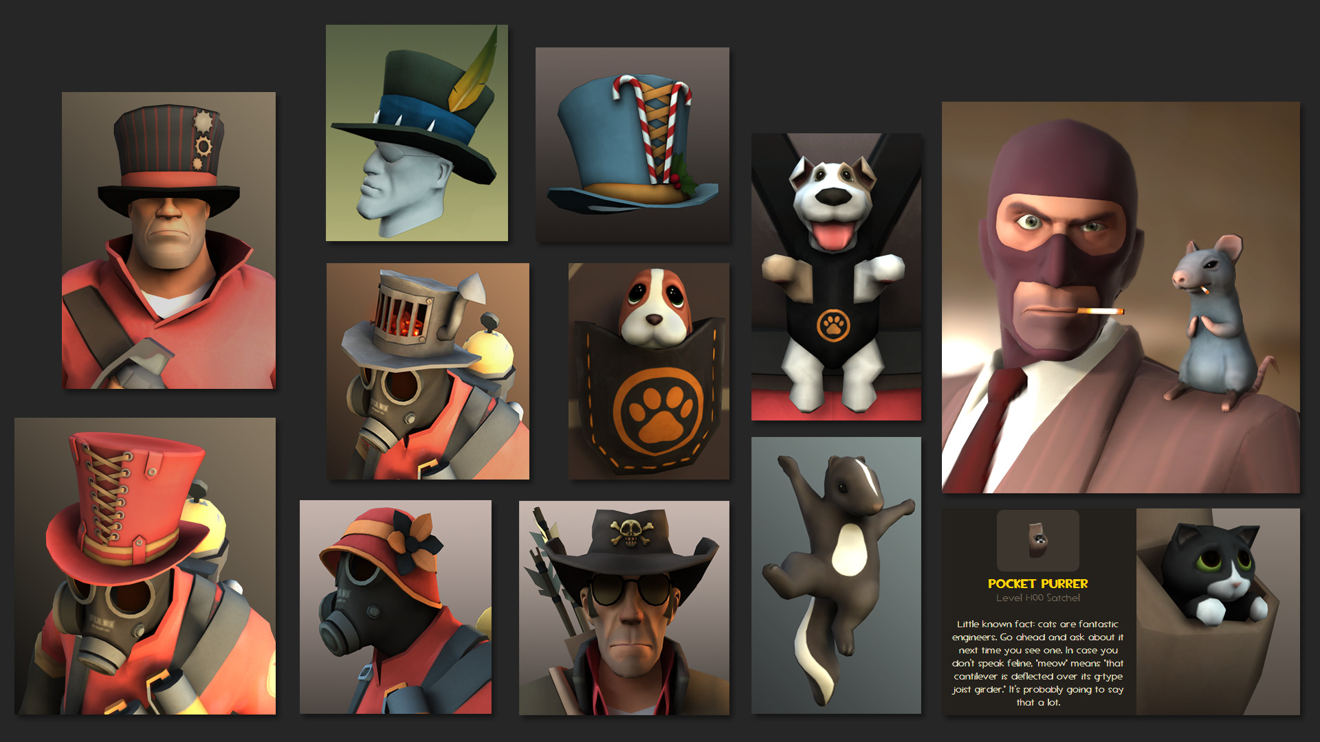 ArtStation - Team Fortress 2 Workshop Items