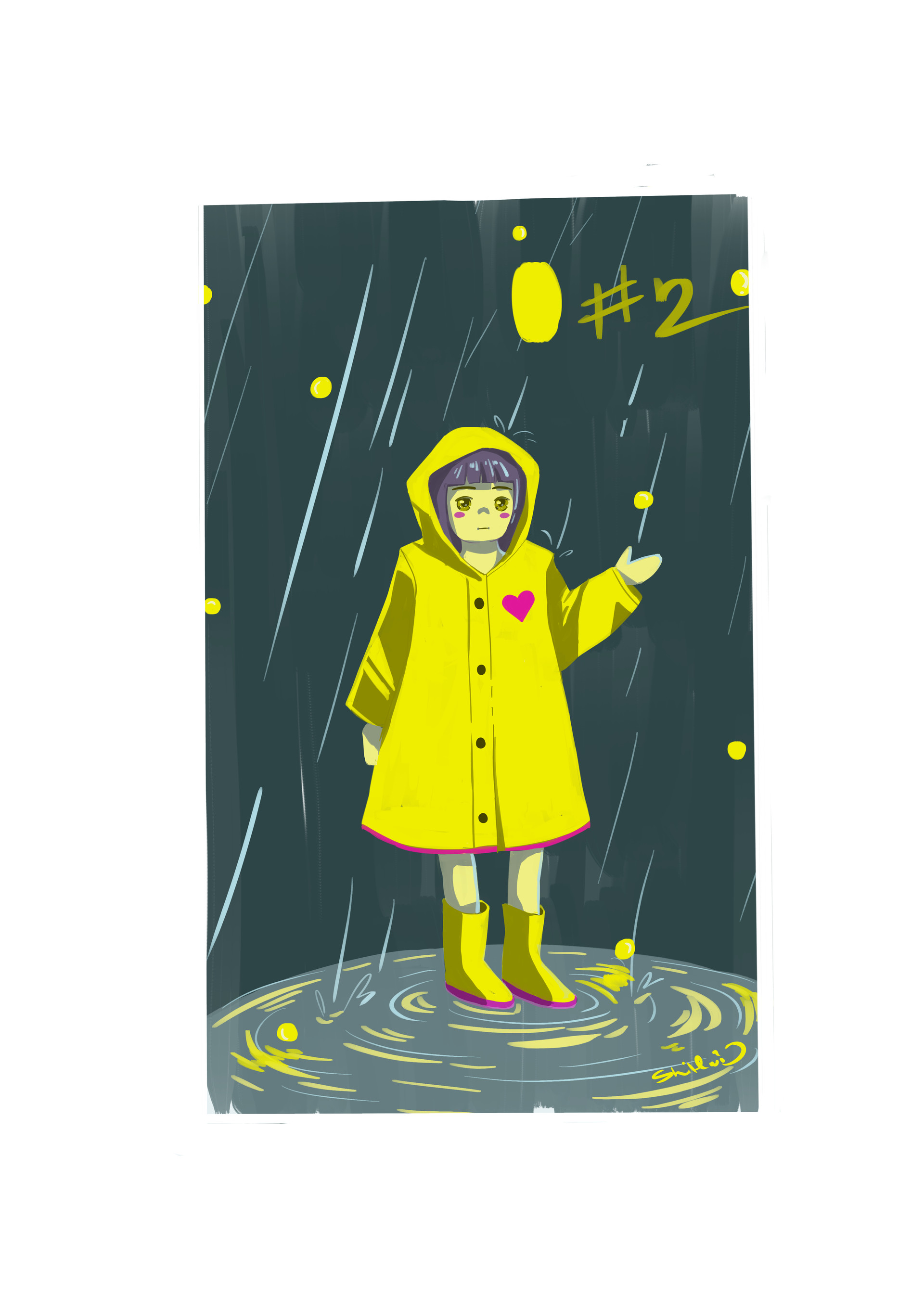 ArtStation - Yellow Drops Drop