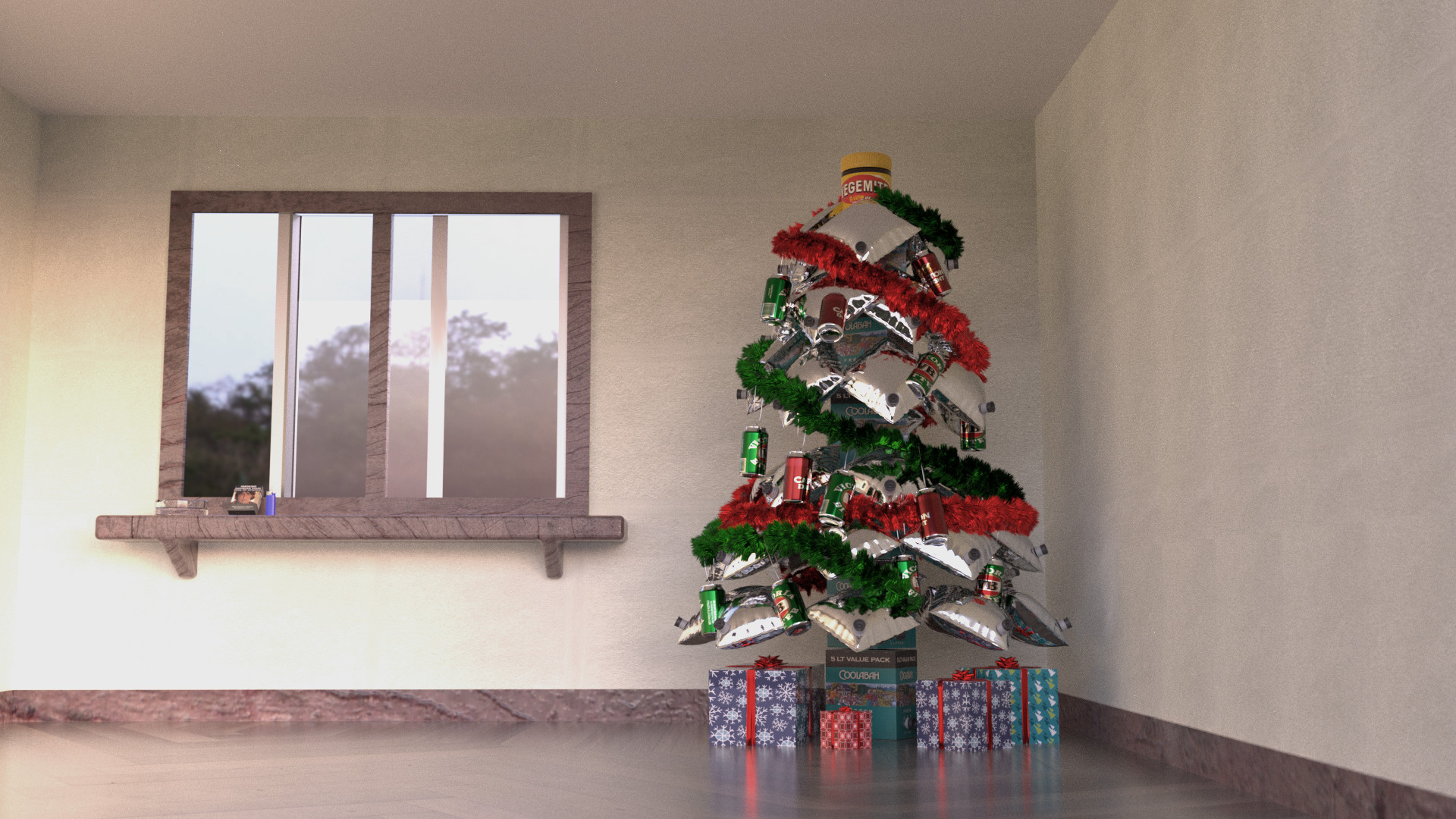 ArtStation - Under The Shade Of A Coolabah Tree