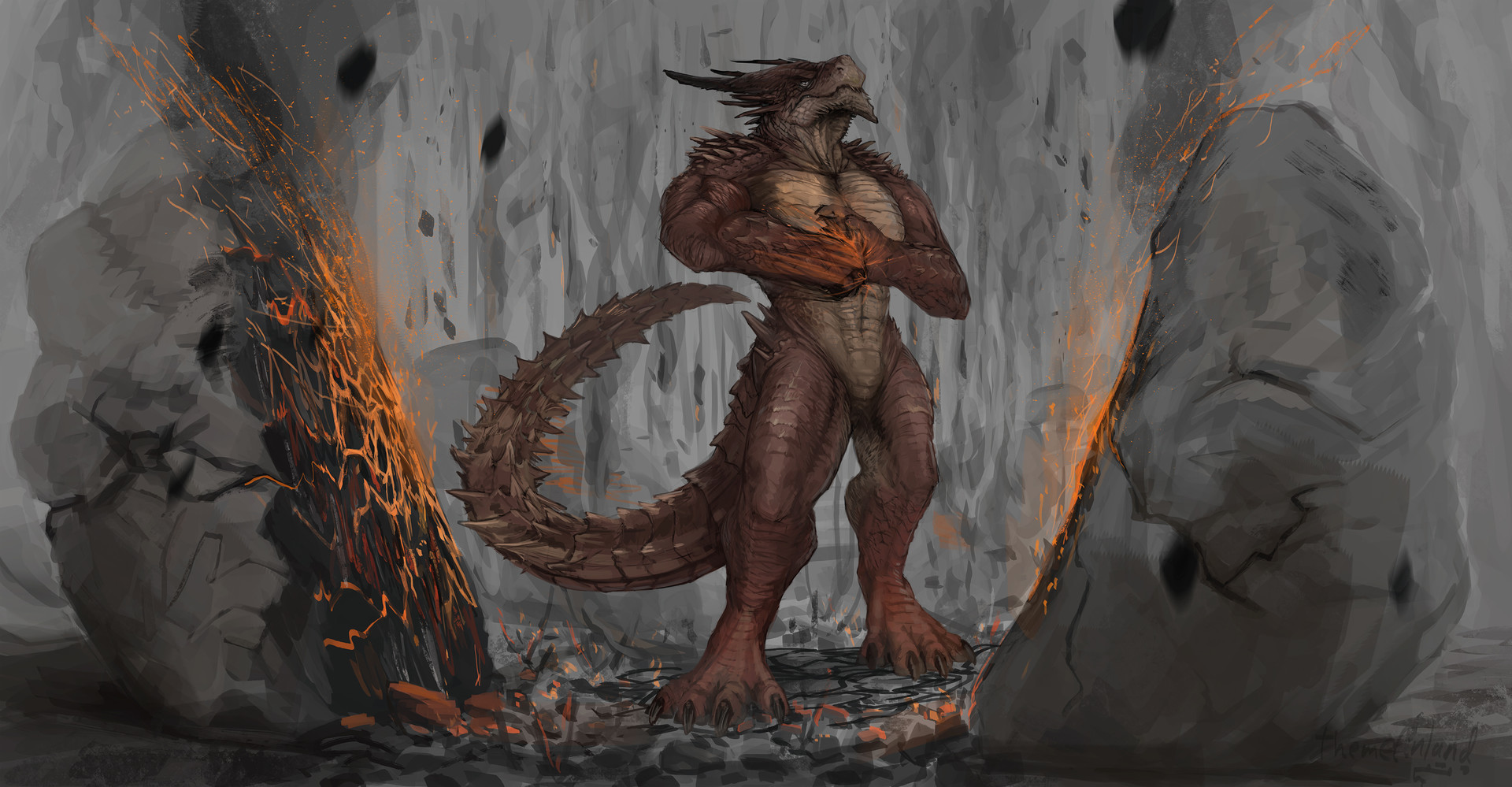 ArtStation - Eastern dragonoids