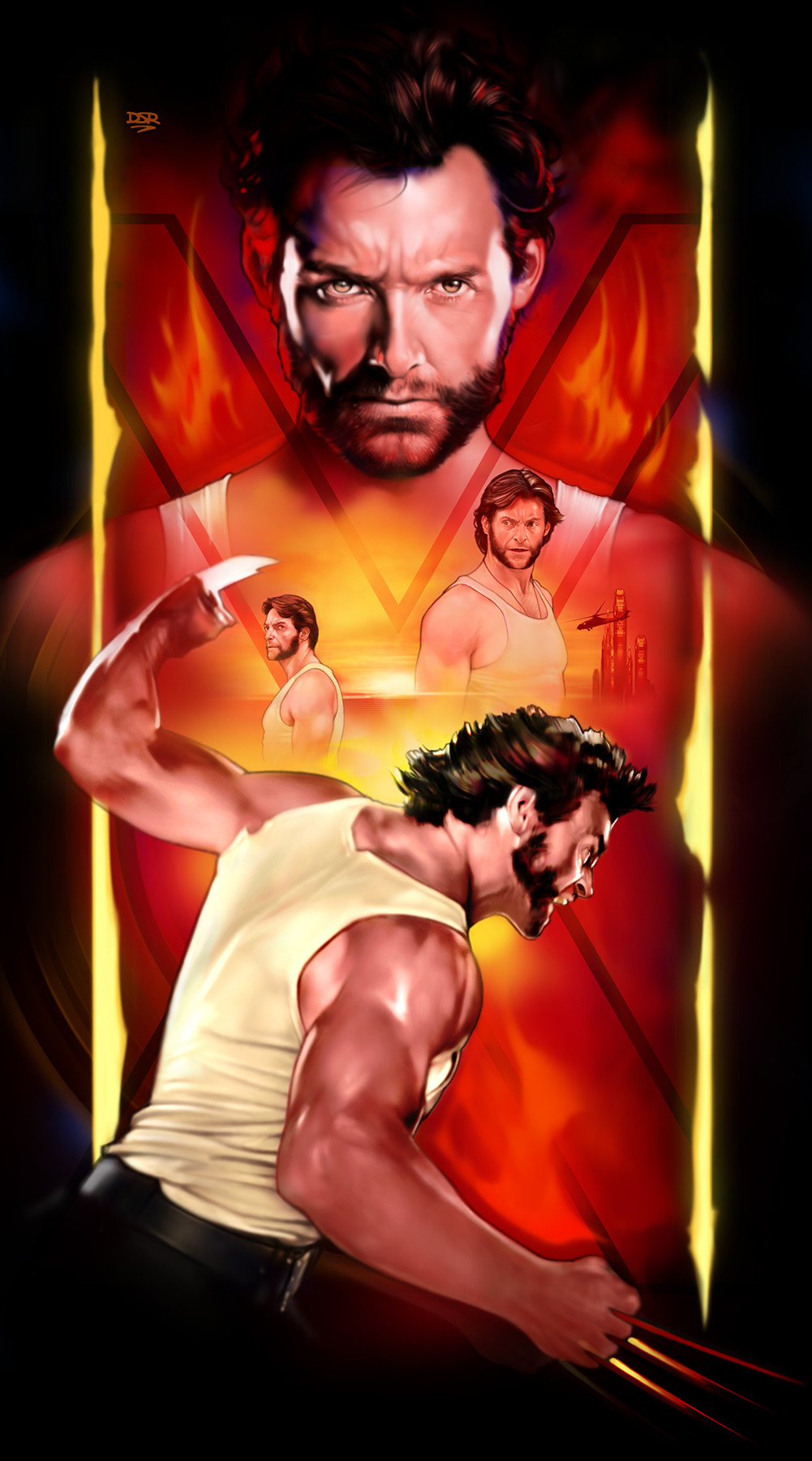 ArtStation - Wolverine poster