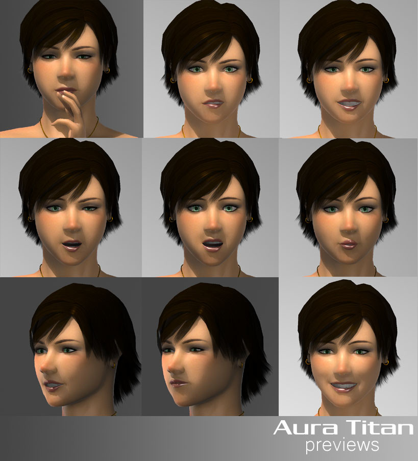 ArtStation - Warmth - Facial expressions