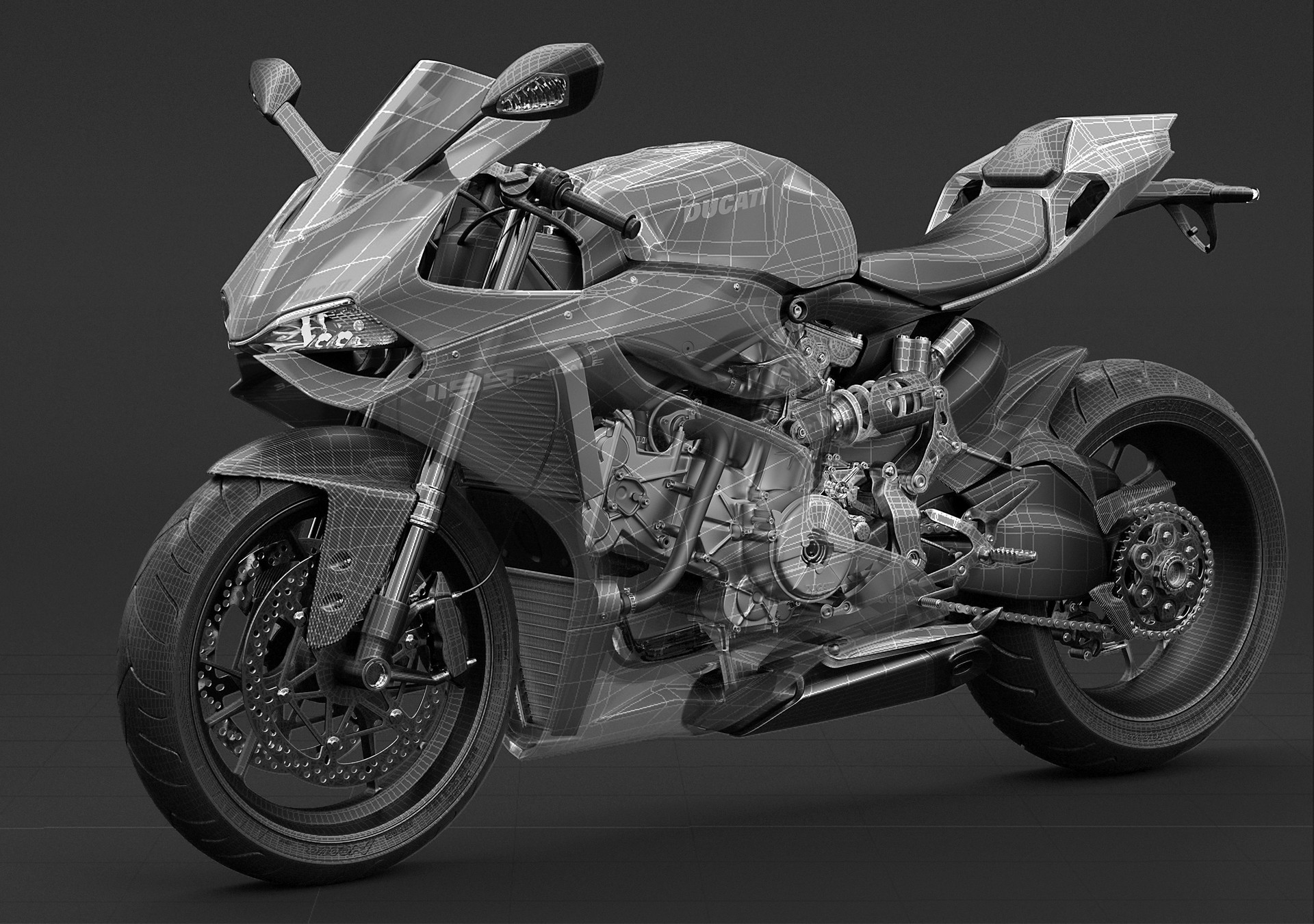 ArtStation - DUCATI Bike