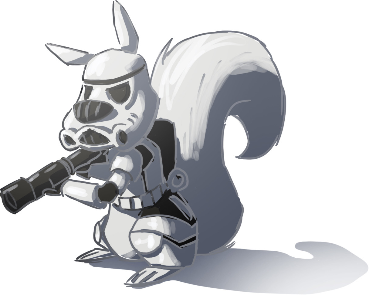 Star Wars Squirrel