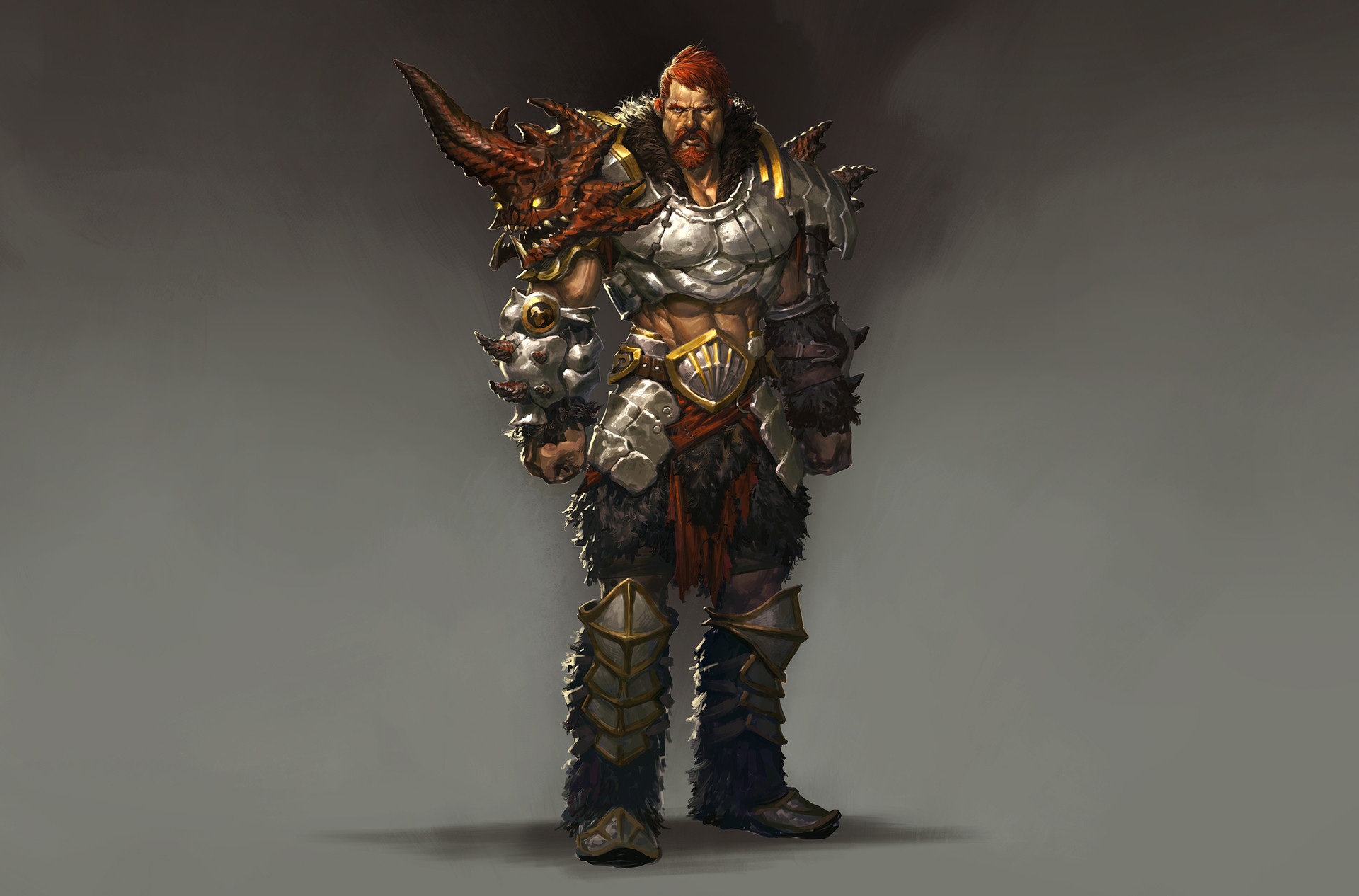 ArtStation - warrior 男战士