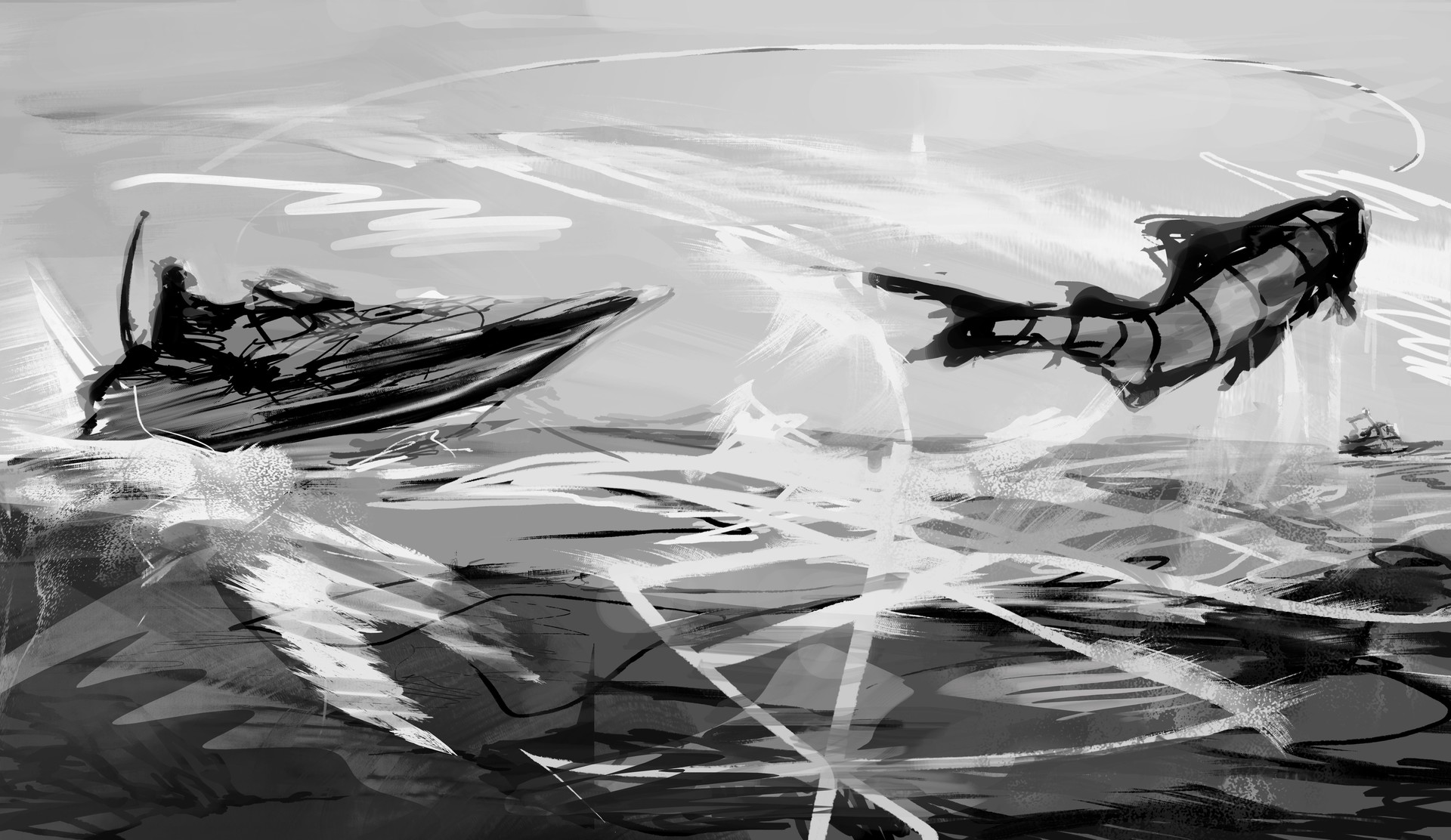 ArtStation - the pursuit, Mar Mat