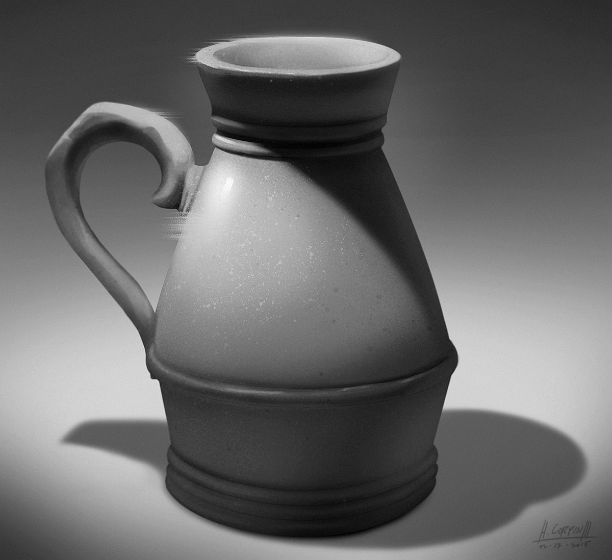 Honorato Corpin III - Vase Still Life