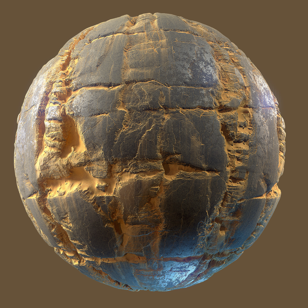 Daniel Thiger - Desert Cliff Eroded