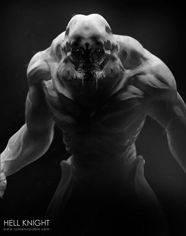 ArtStation - Doom's Hell Knight