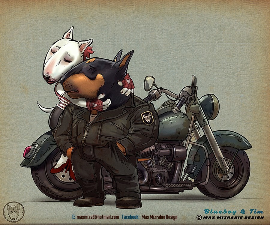 ArtStation - Blueboy and Tim character designs