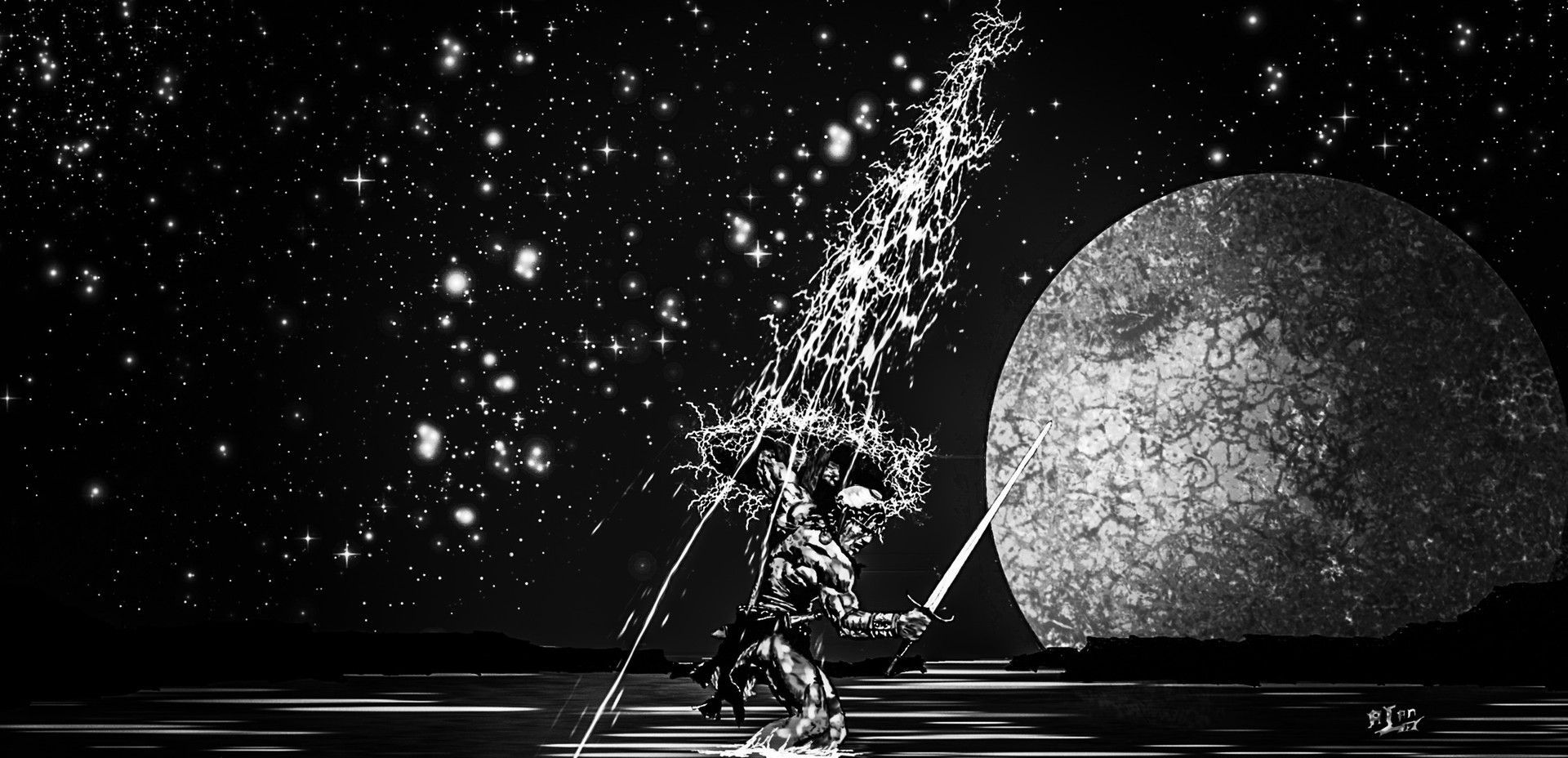 ArtStation - Shield Lightening