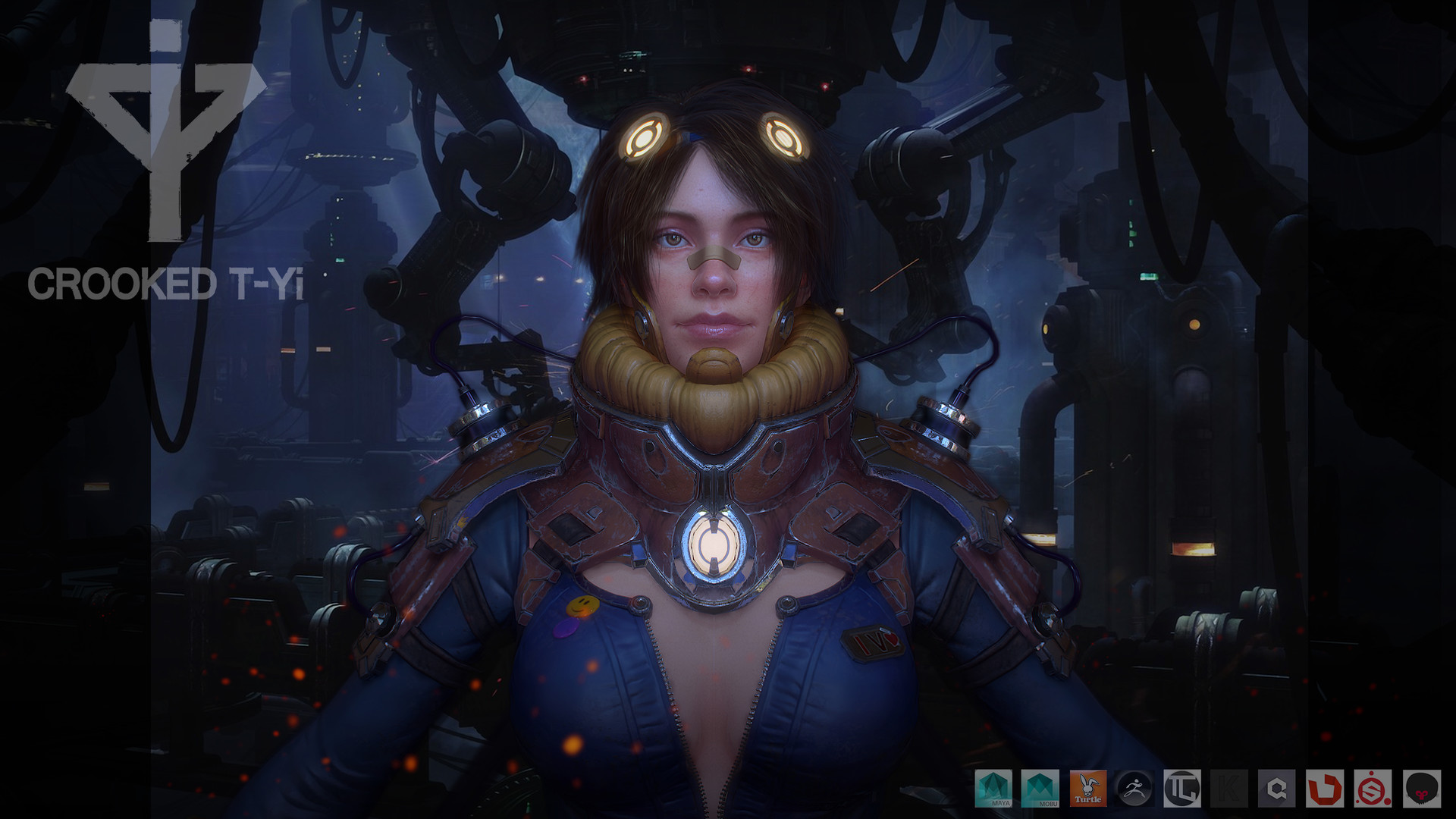 ArtStation - Female shooter