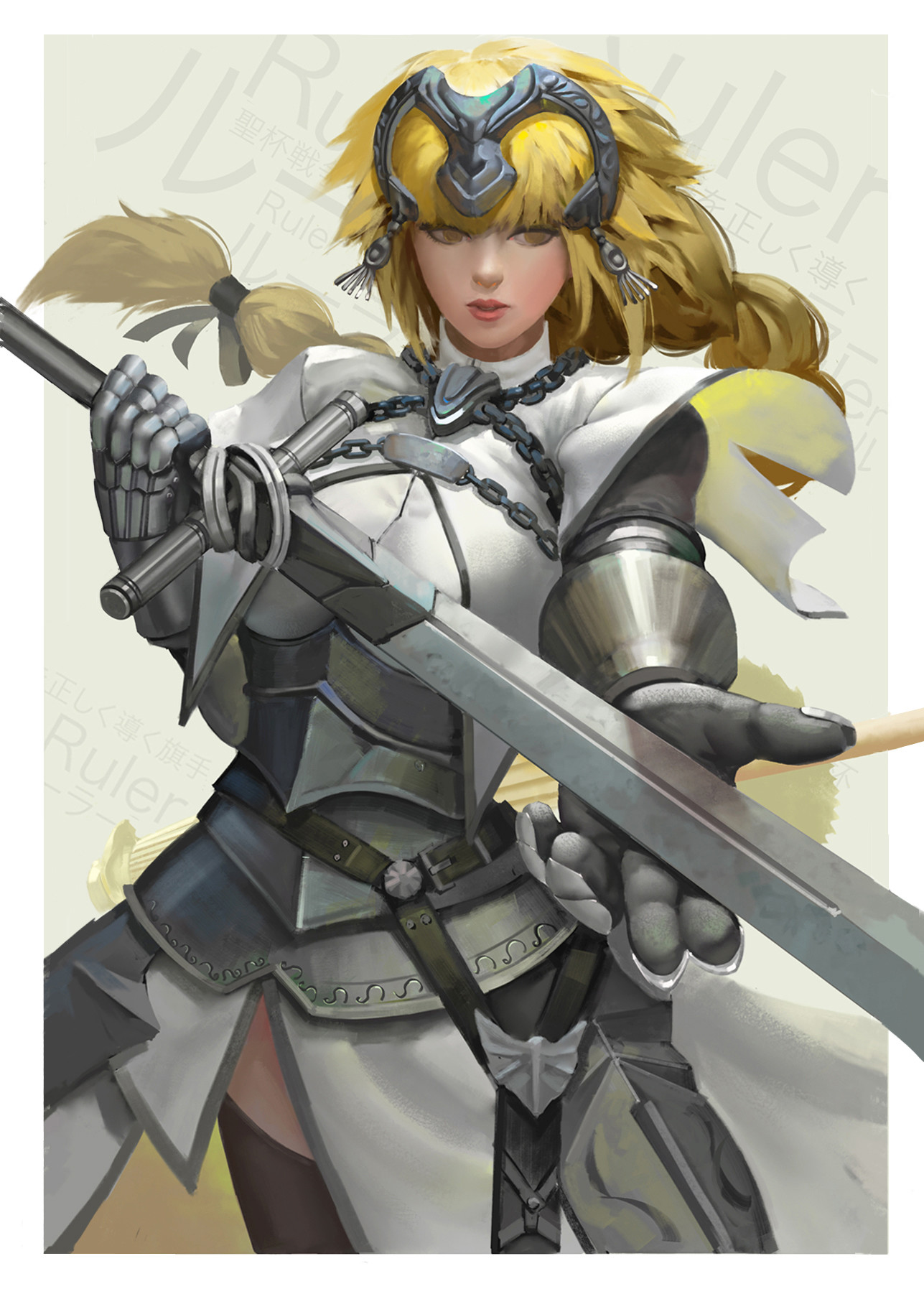 ArtStation - Saber - Ruler