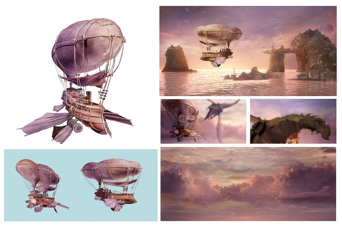 Adrian Baluta - Behind The Iron Dragon - animation movie concept