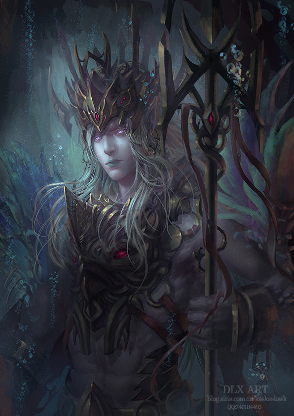 ArtStation - The God of the sea
