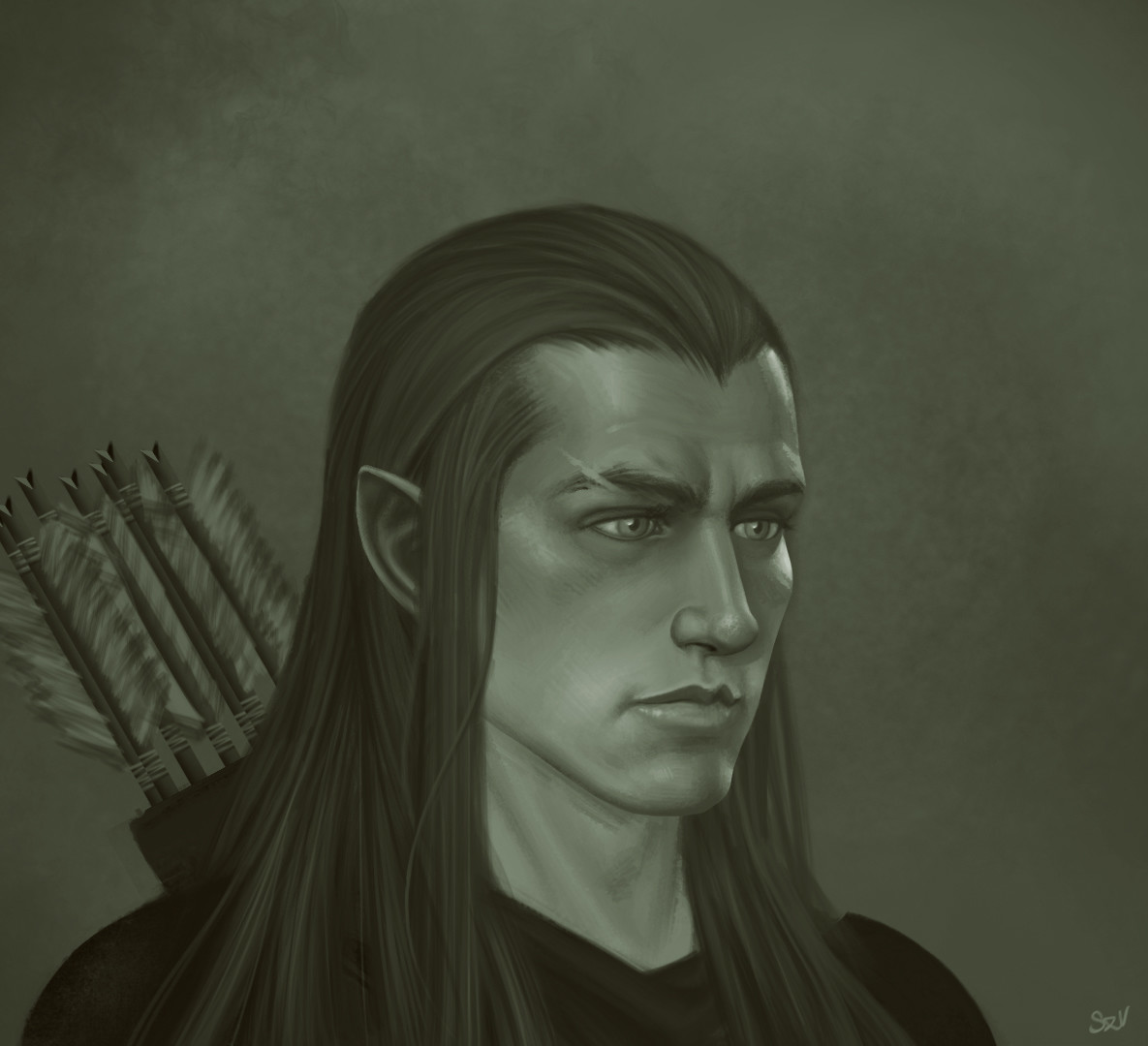 ArtStation - Elf Portrait