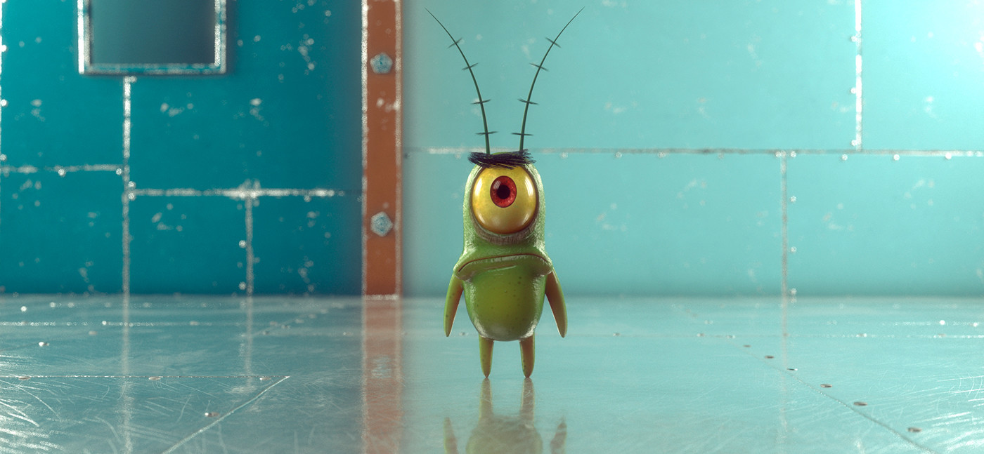 ArtStation - Plankton 3d Character