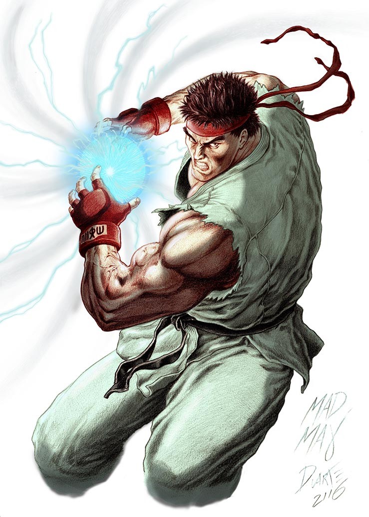 Maxwell Duarte - Ryu vs Necalli- Street Figther V