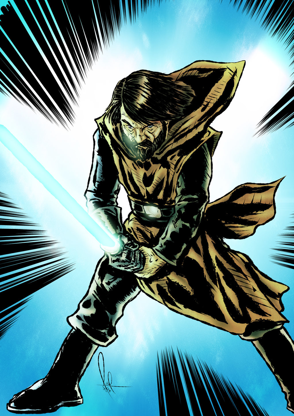 ArtStation - Old Luke Skywalker