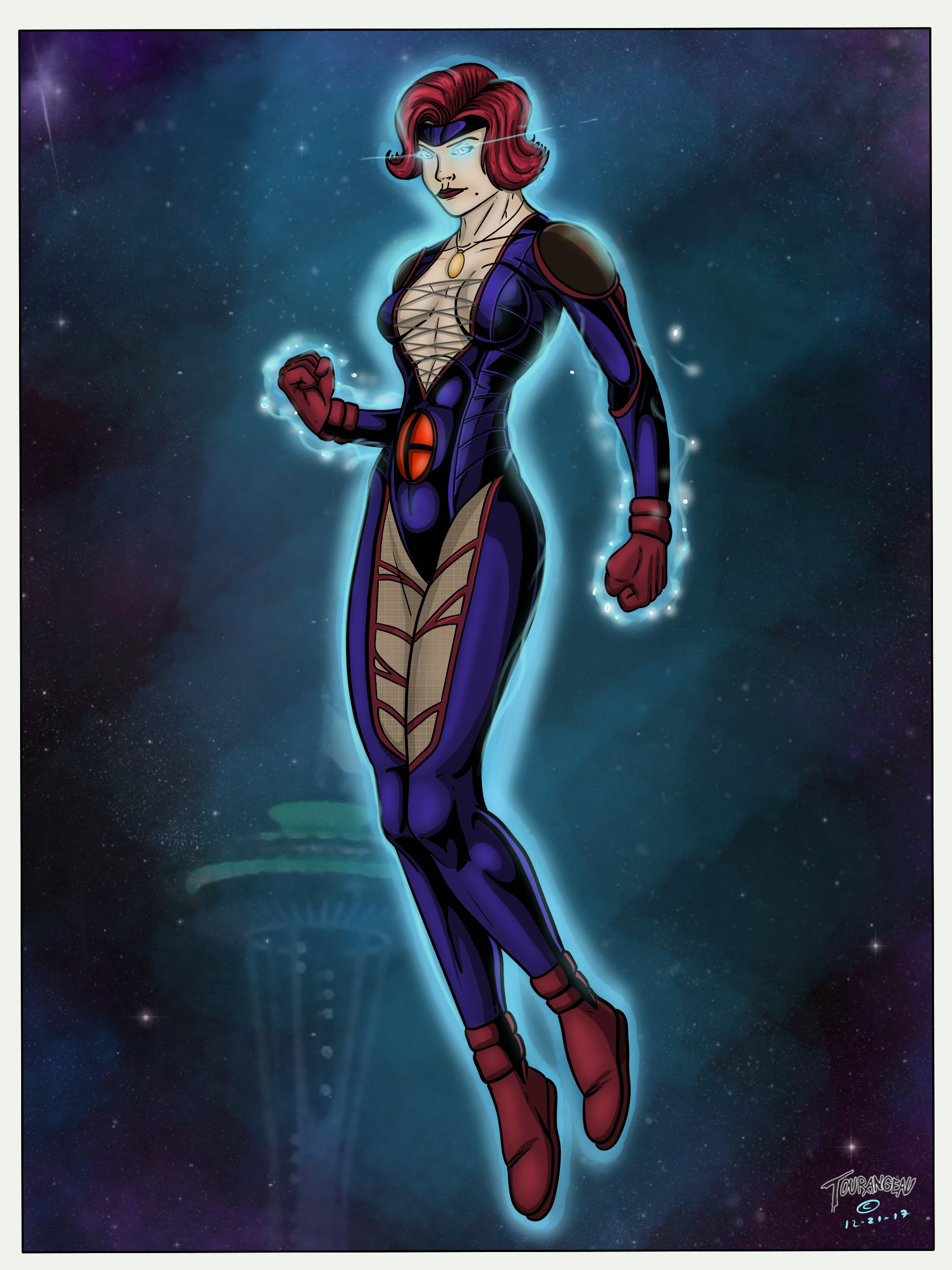 Sean Tourangeau - Alliance Universe Character Concept Timequake redesign