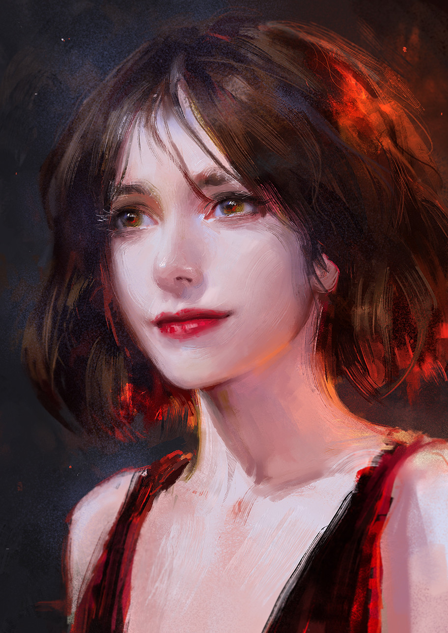 ArtStation - Head picture illustration