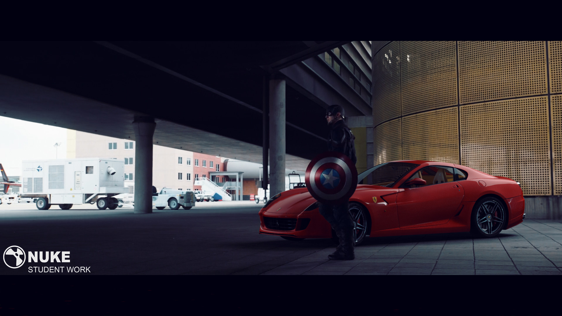 ArtStation - Captain with Car