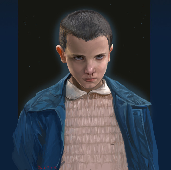 ArtStation - Stranger Things - Eleven