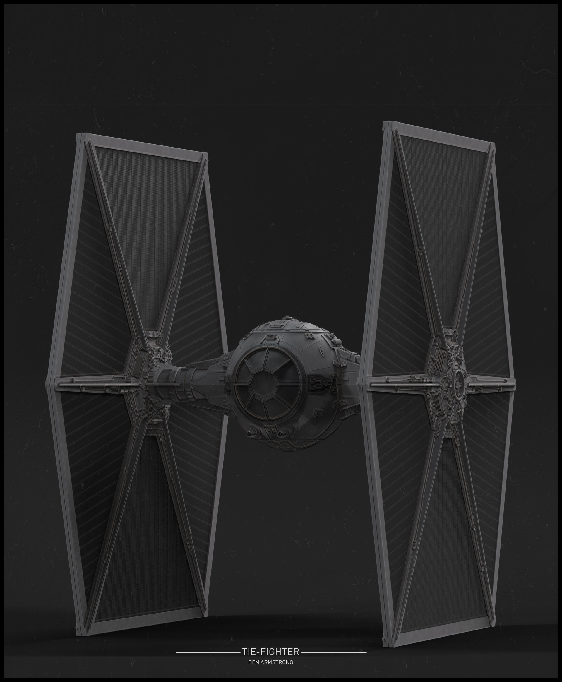 Ben Armstrong - TIE-Fighter High Poly