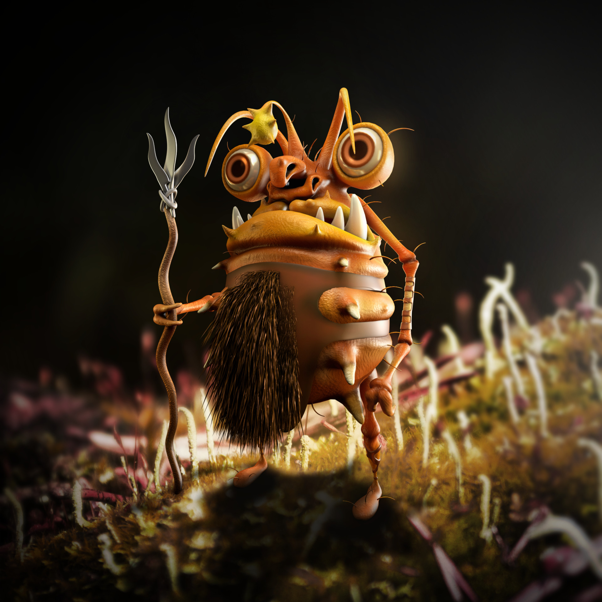 ArtStation - Warrior Bugi