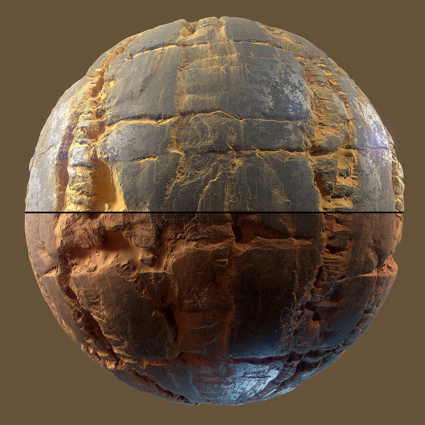 Daniel Thiger - Desert Cliff Eroded